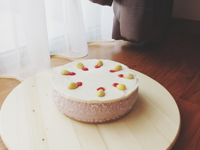Lirong | A singapore food and lifestyle blog: Recipe: Taro Cheesecake