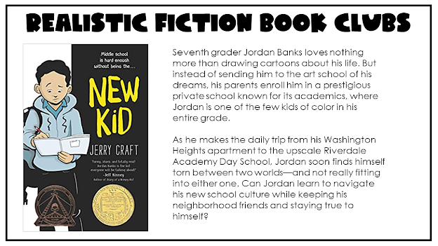 Realistic Fiction Book Club ~Getting Started - Teachers Who Read