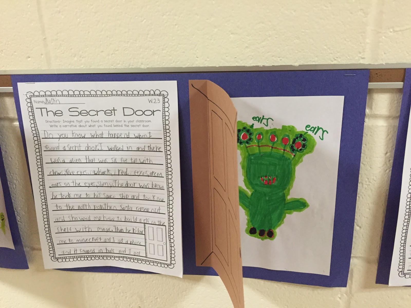 Mrs. Wells' Second Grade Blog!!: The Secret Door!