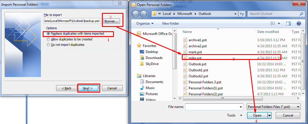 How To Import Old Pst File Structure Into New Pst Ost Conversion Tricks