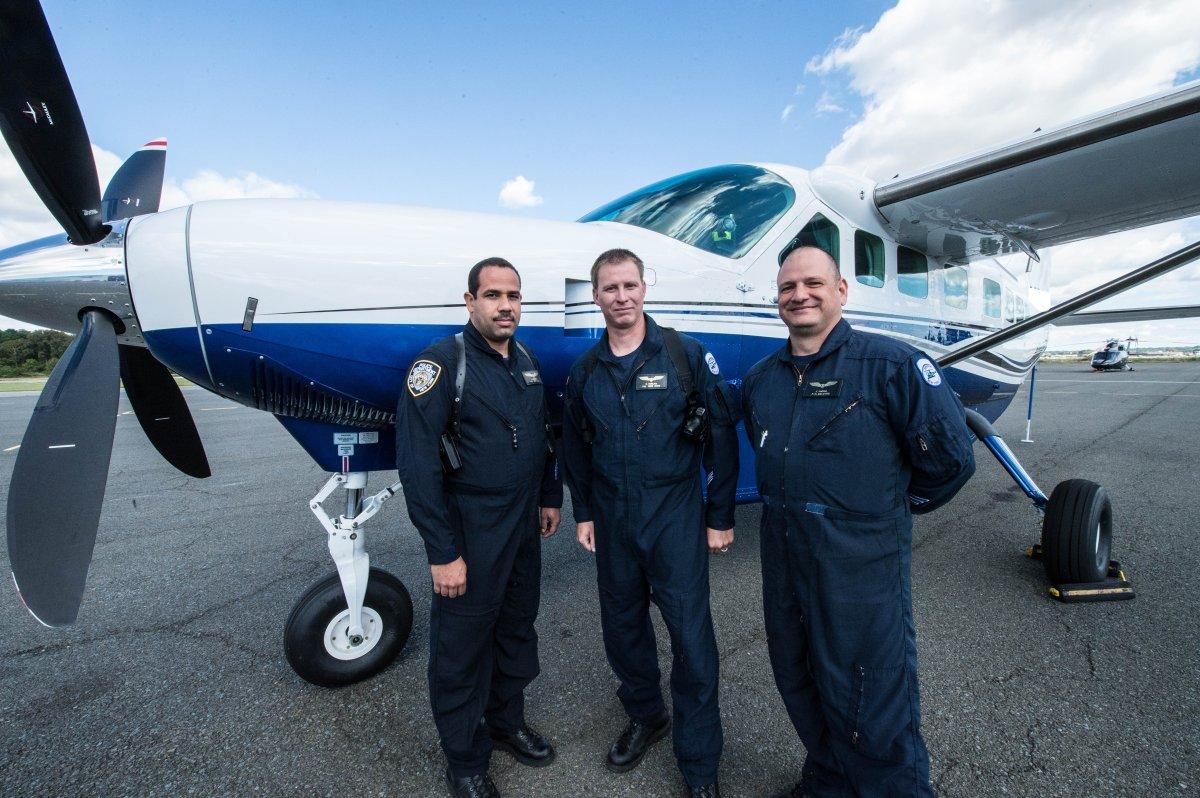 Kathryn's Report: New York City Police Department deploys first plane ...