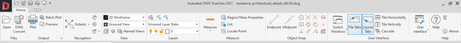 DWG TrueView 2021 Free AutoCAD Drawing Viewer
