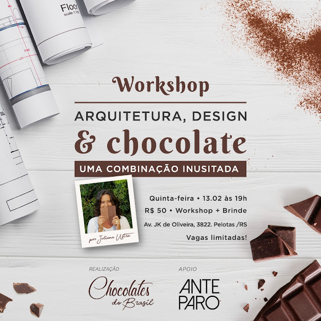 Chocolate brasileiro encontra Arquitetura e Design
