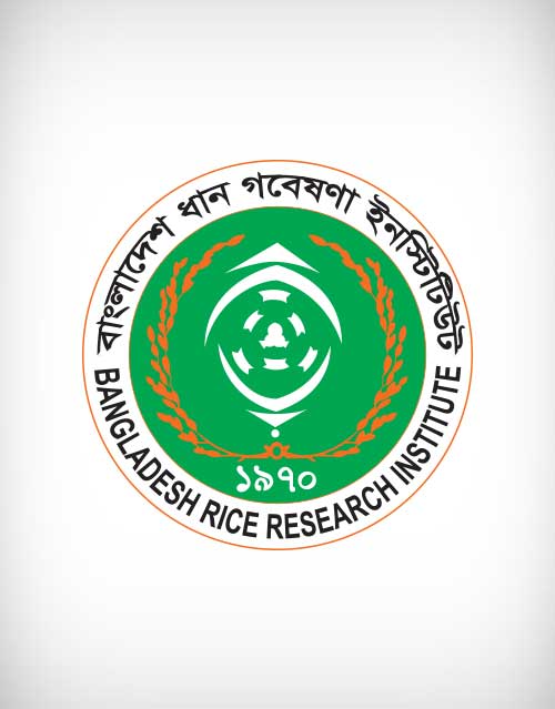 bangladesh rice research institute brri logo vector