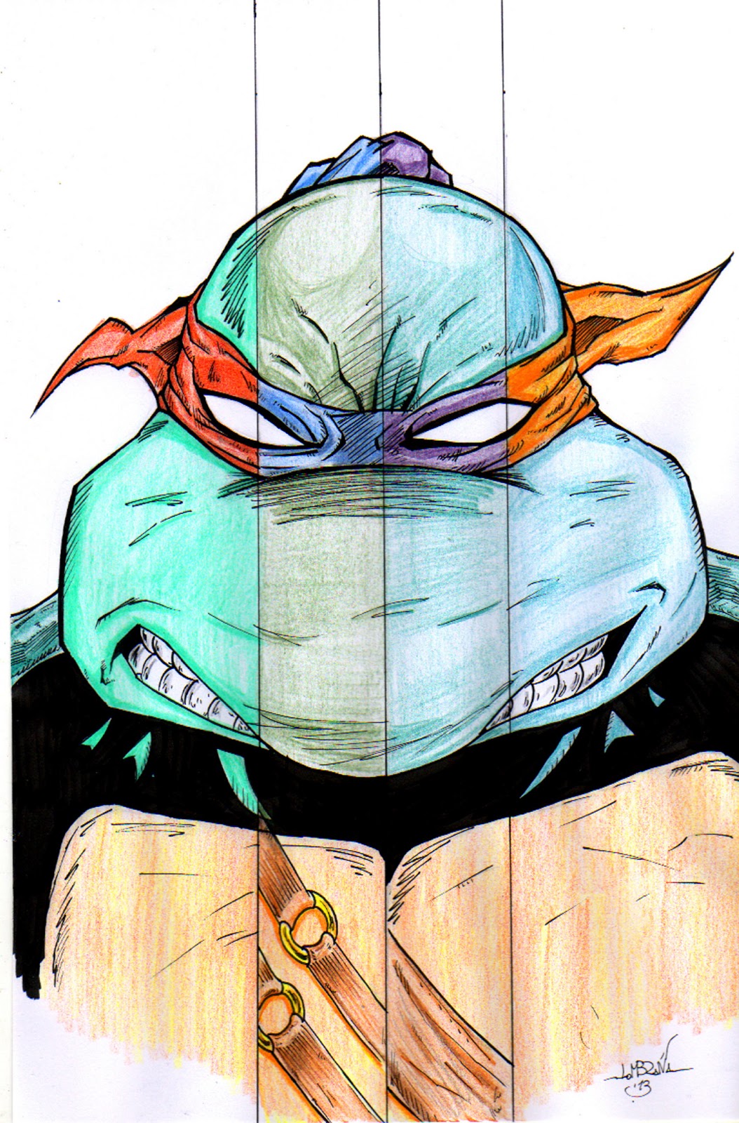 color: TMNT COLLAGE