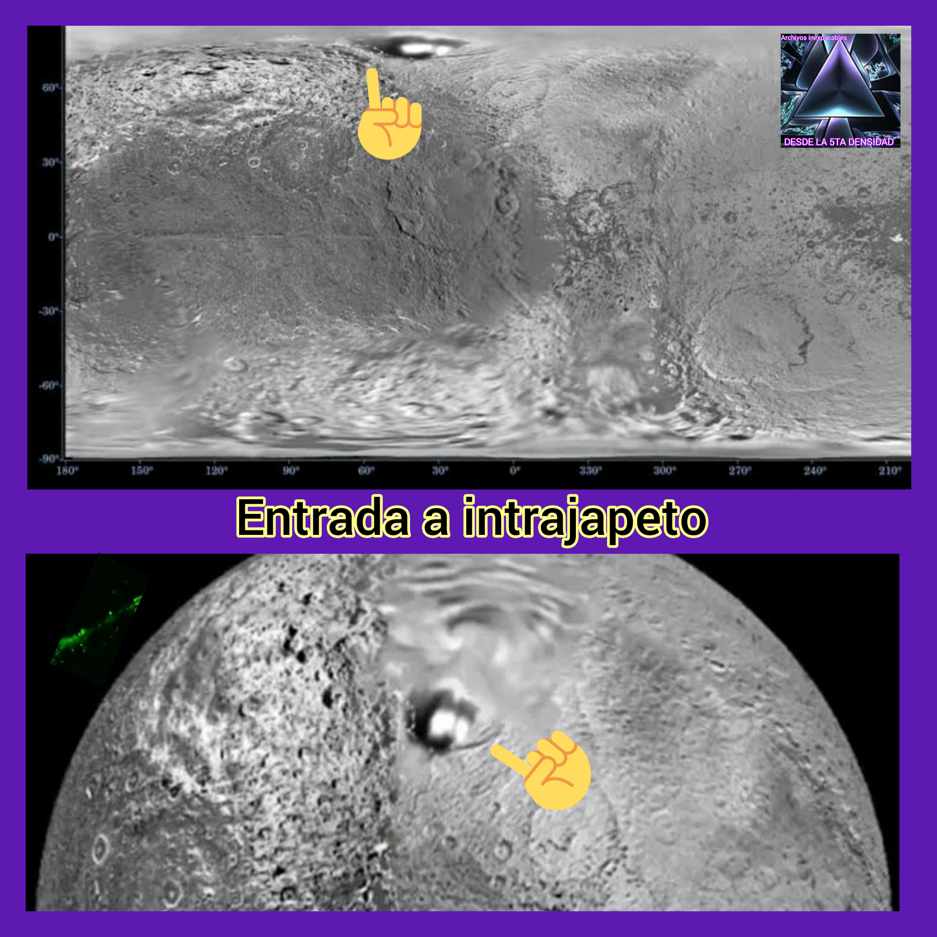JAPETO, 3ra BASE O LUNA ARTIFICIAL