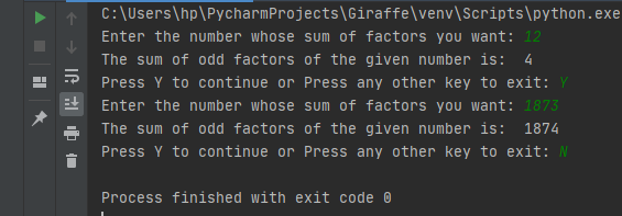 Finding Sum Of Odd Factors Of A Number And Print It Finding Sum Of Odd Factors Of A Number And Print It