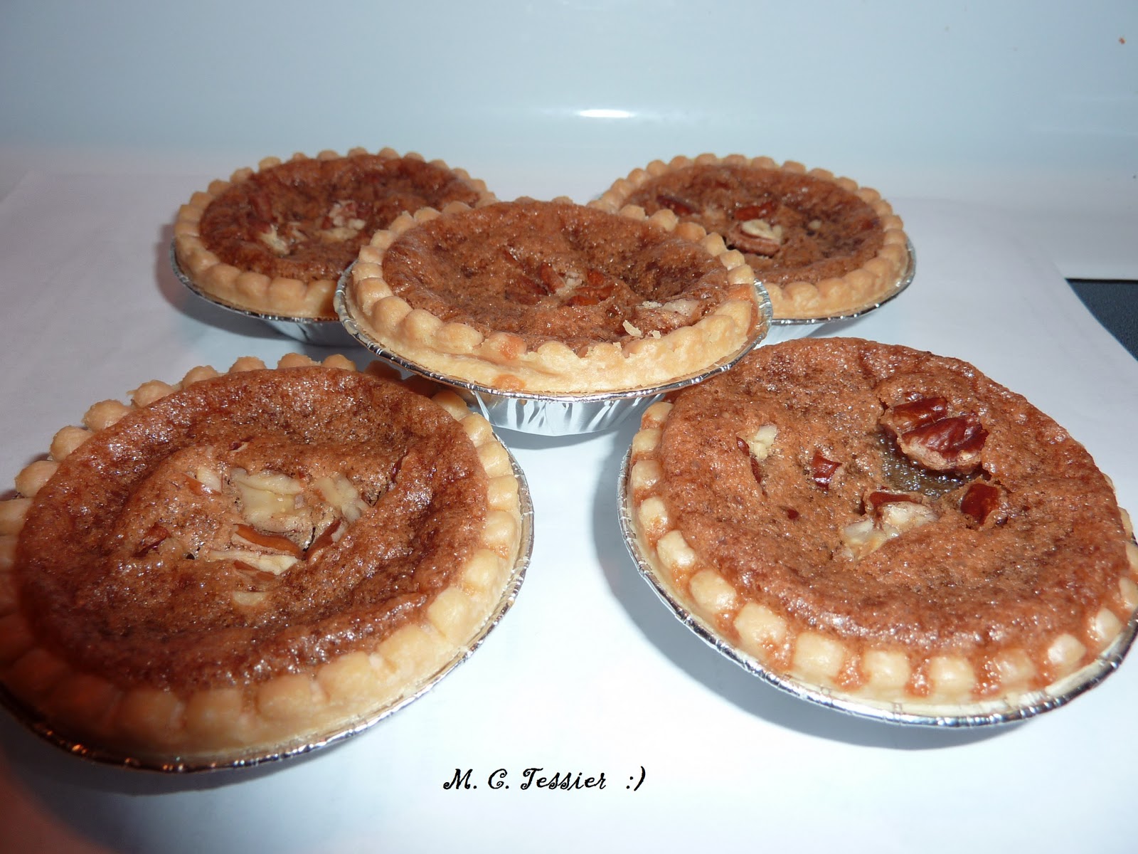 Recettes simples et faciles: Tartelette aux pacanes