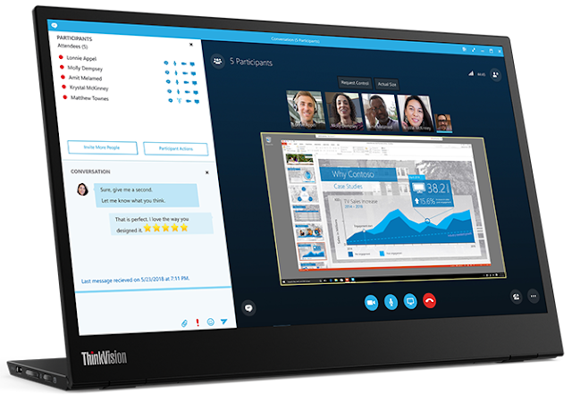 Lenovo brings new ThinkVision monitors for exceptional display ...