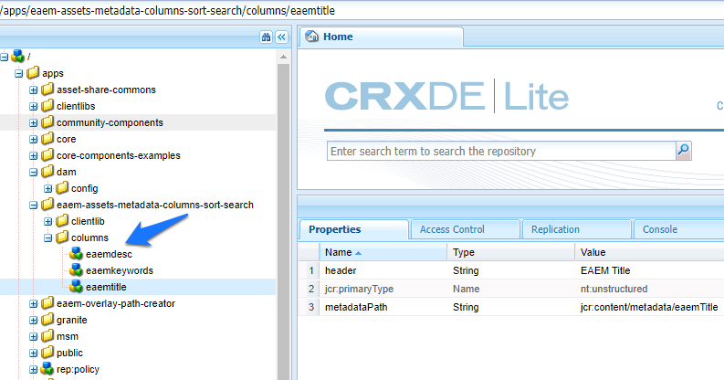 Experiencing Adobe Experience Manager (AEM, CQ): AEM 6520 - AEM Assets Search custom Metadata ...