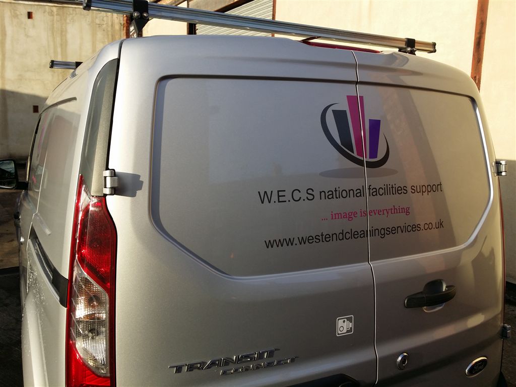 The Green I Signs Blog: Ford Connect & Transit van graphics for West ...