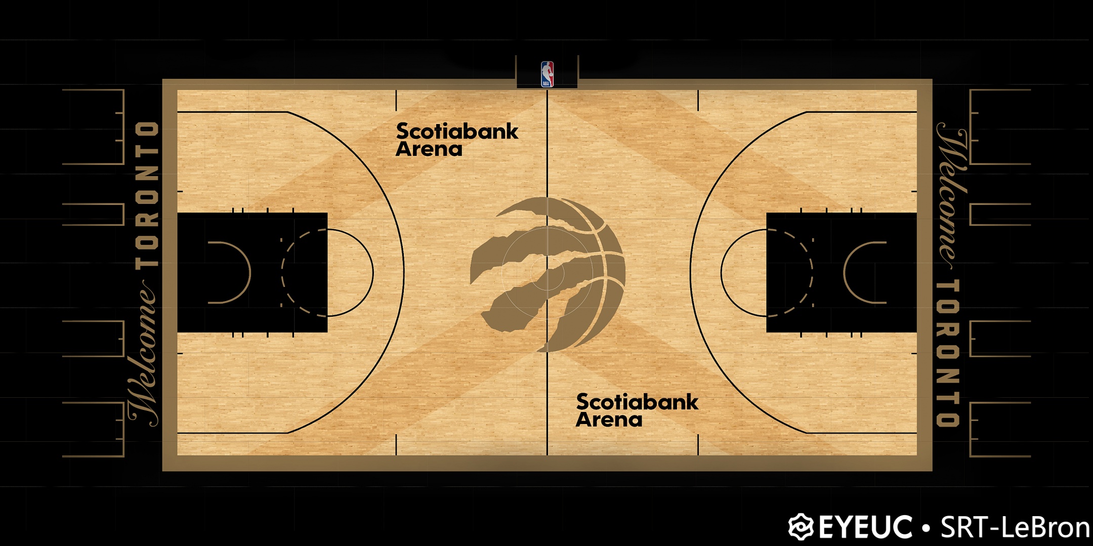 NBA 2K21 Toronto Raptors 20-21 City Court by SRT-Lebron - Shuajota: NBA ...