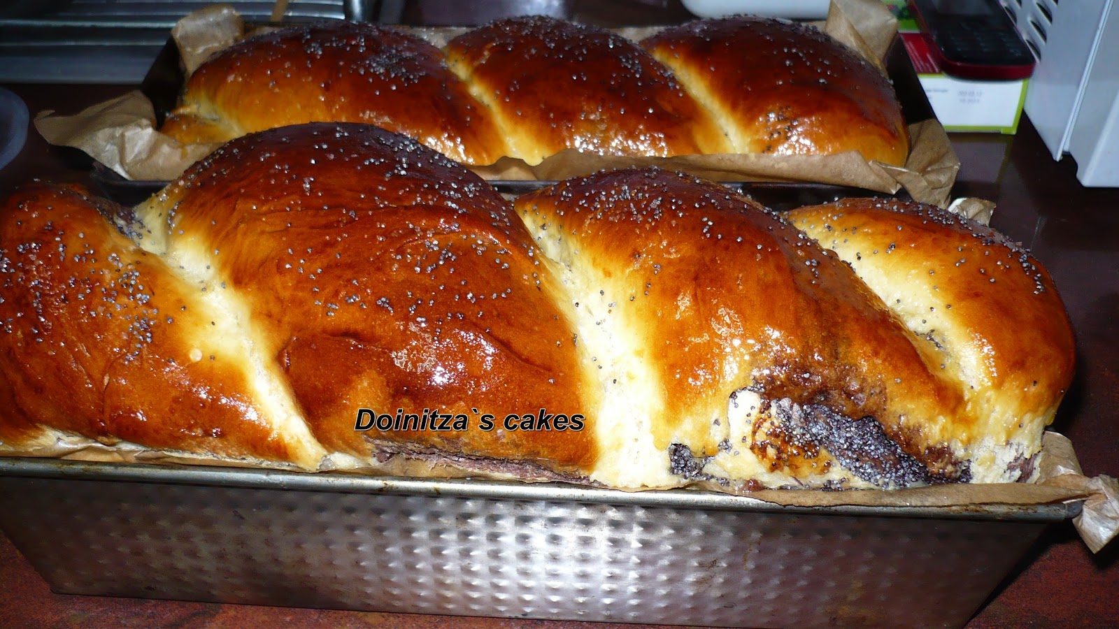 Cei mai pufosi cozonaci de casa cu cacao si mac | Doinitza`s cakes