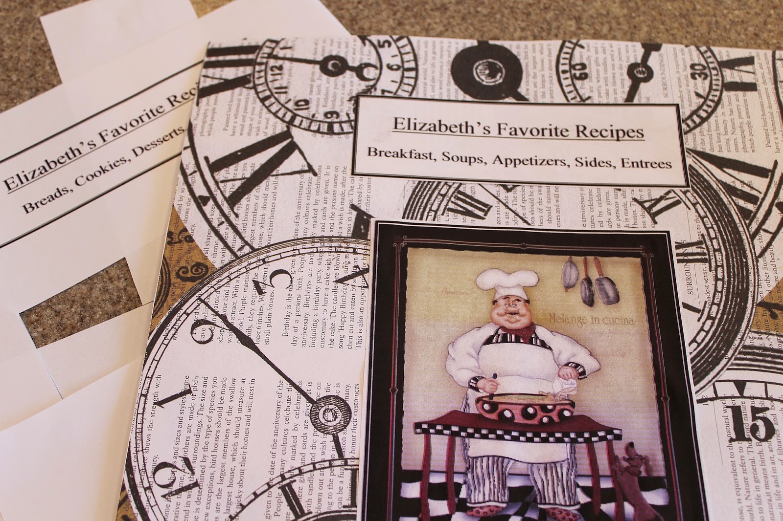 Ohio Thoughts: Cookbook Scrapbook