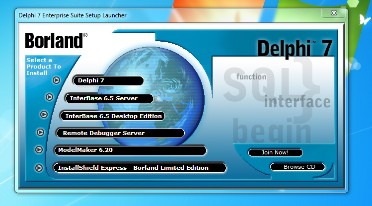 Haiko Belgeler: SOFTWARE DELPHI 7 ENTERPRISE + SERIAL NUMBER