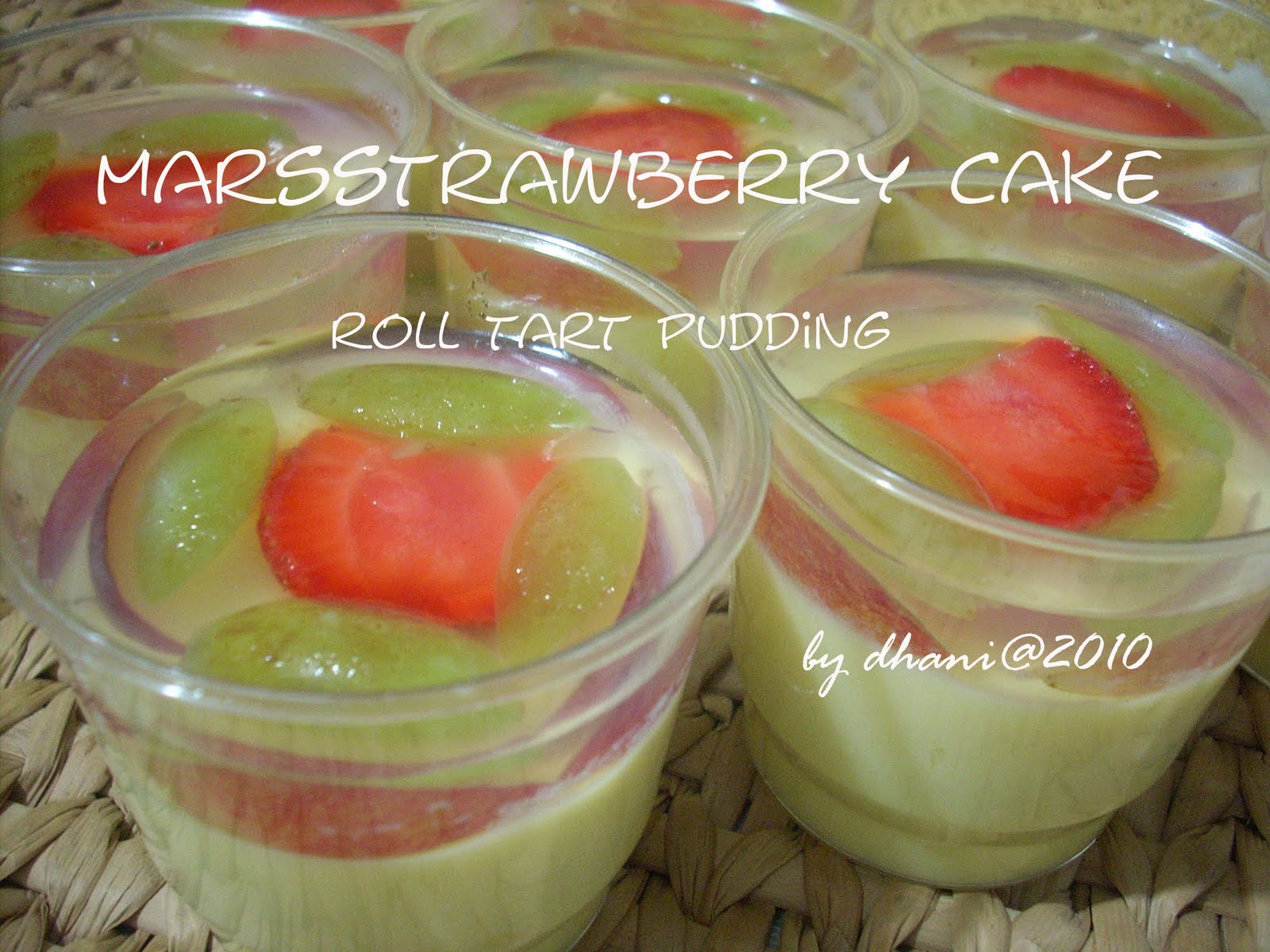 MARS CAKE d/h MARSSTRAWBERRY: ROLL TART PUDDING NATALIA