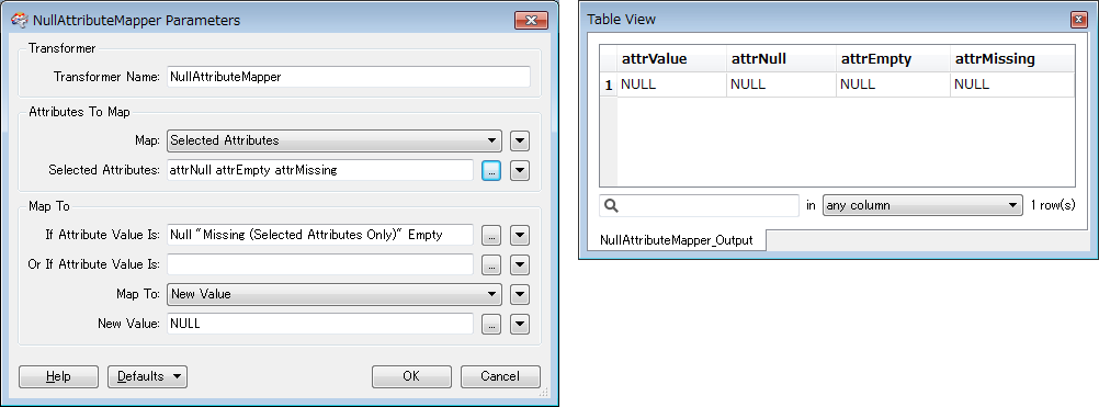 Fme Memorandum Null In Fme 2014 Converting Null To Non Null