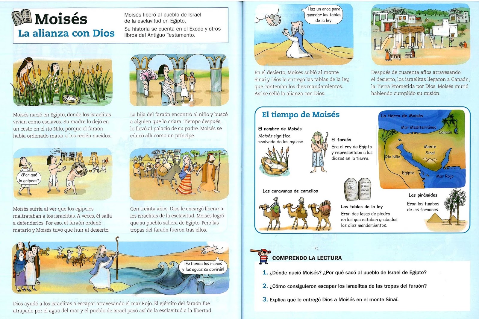 Recursos para Catequesis, Otro Dios es posible: Moisés, para niños