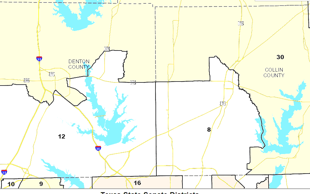 Texas Senate - Texas Senate Districts