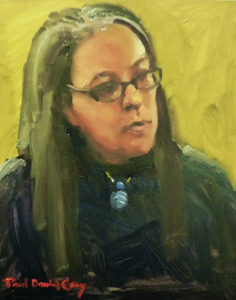 Paul David Elsen Fine Art: "Study of Karmen,"