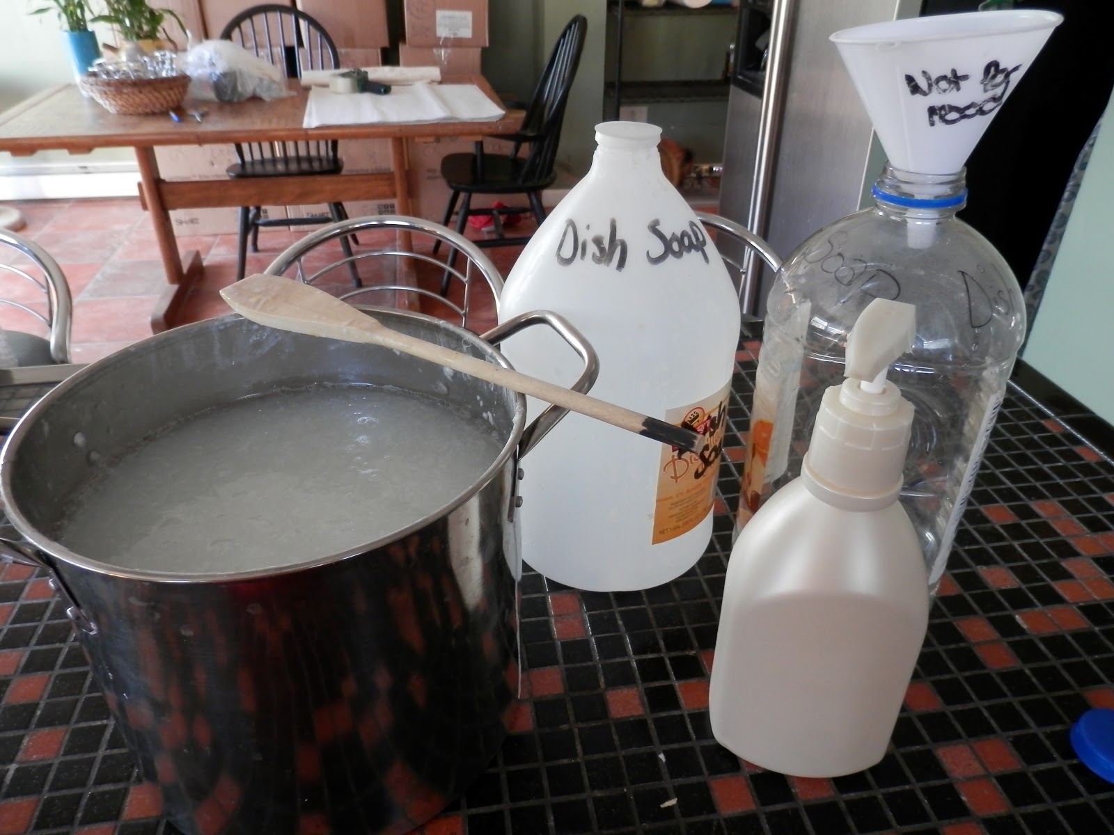 The Bare Mother Earth: Homemade Dish Soap