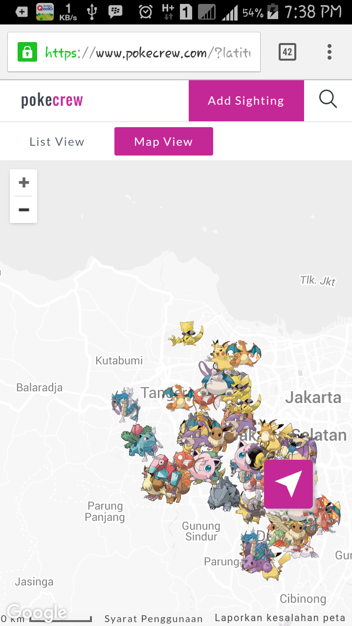 Cara Mengetahui dan Menemukan Lokasi Pokemon Yang Unik melalui Google ...