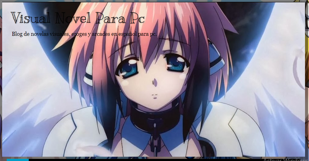 VISUAL NOVEL PARA PC : El mejor blog de novelas visuales y eroges