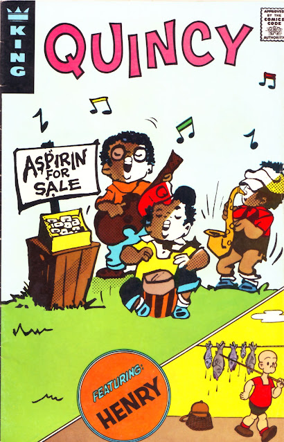 Mike Lynch Cartoons: 1977: QUINCY Comic Book Part One