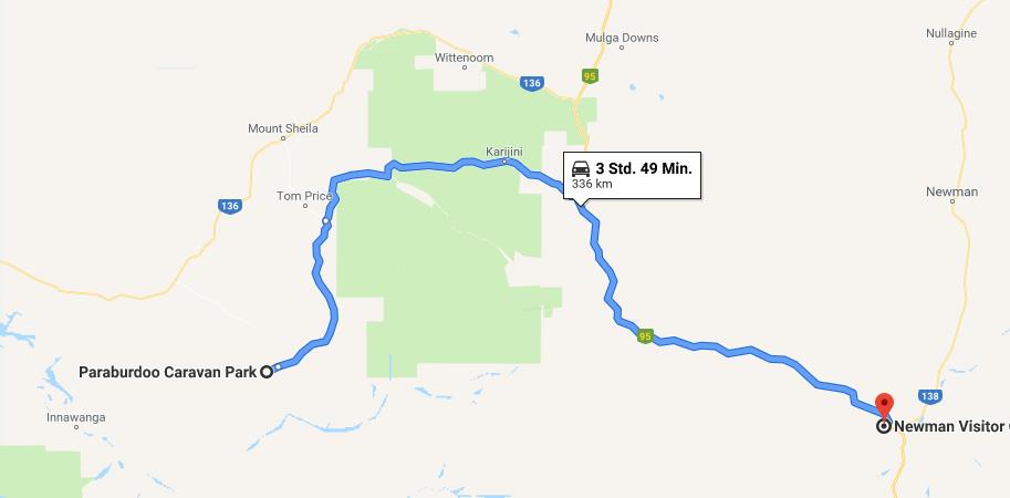 Ferien bis zur Rente: Paraburdoo - Newman