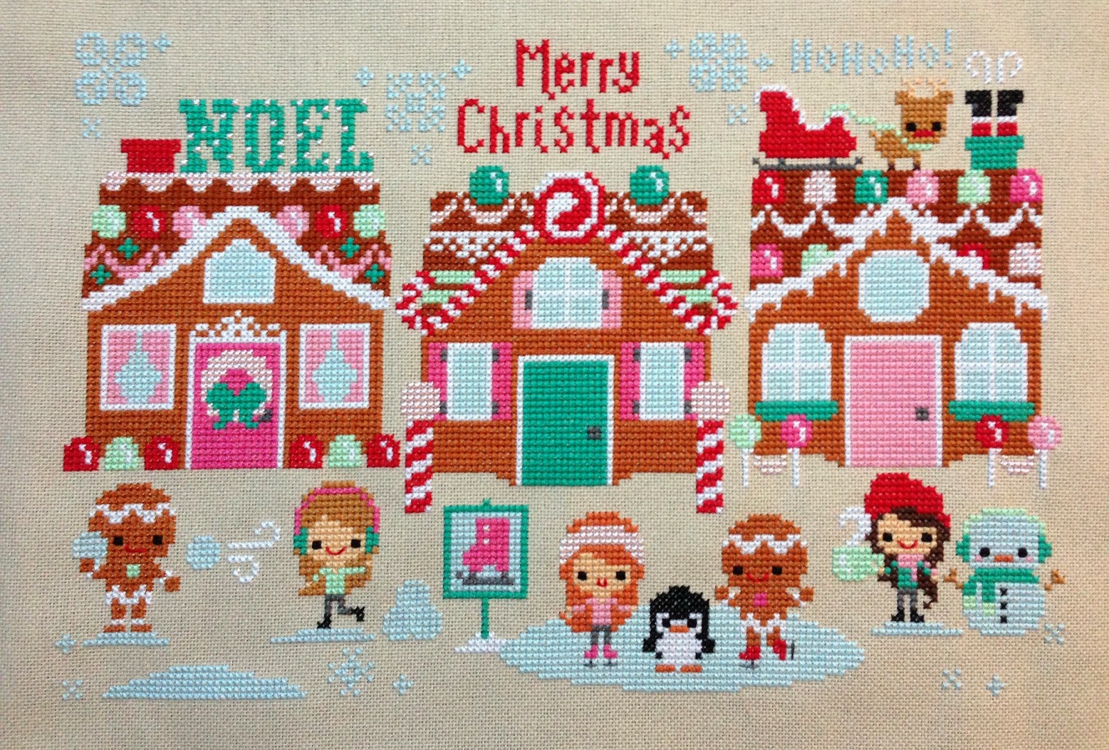 Christmas on Gingerbread Lane | Acts of Craftiness