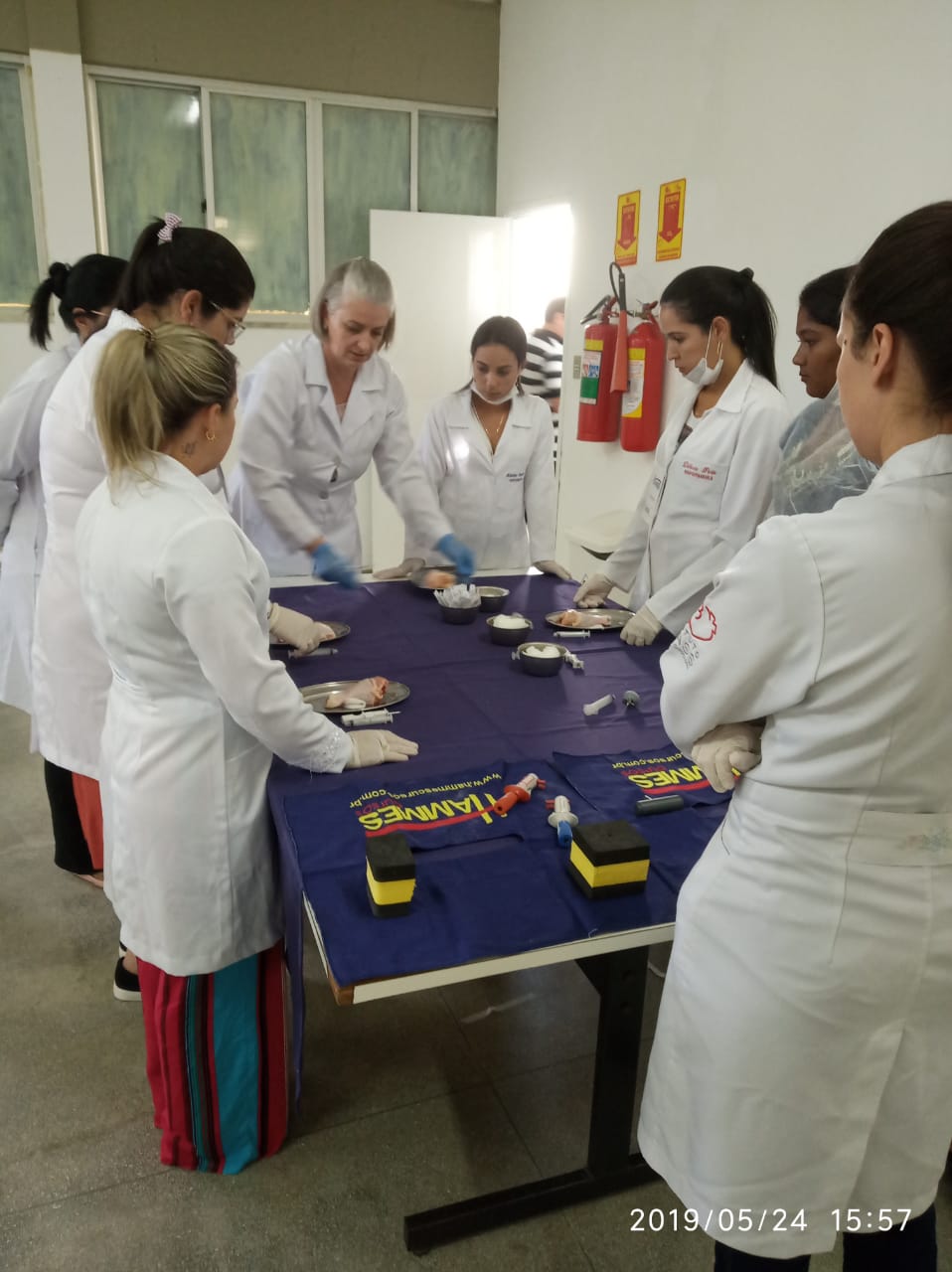 Núcleo de Educação Permanente - CHVC: maio 2019