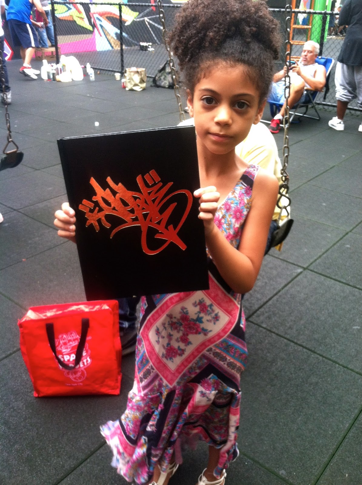 ART & FASHION SALON: Rocking It At The GRAFFITI HALL OF FAME; Wild ...