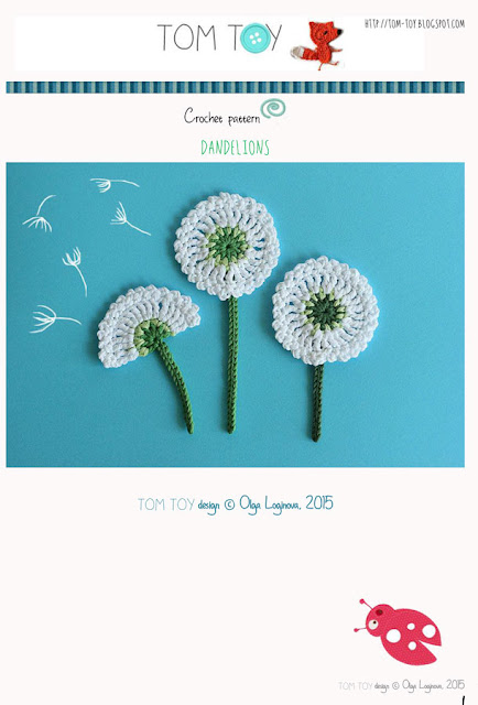 TomToy : Crochet dandelion