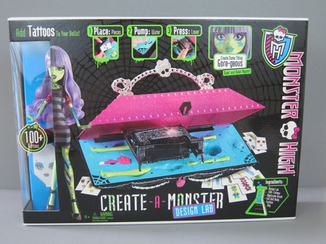 A Review of the Create-a-Monster Design Lab for Monster High | The Toy ...
