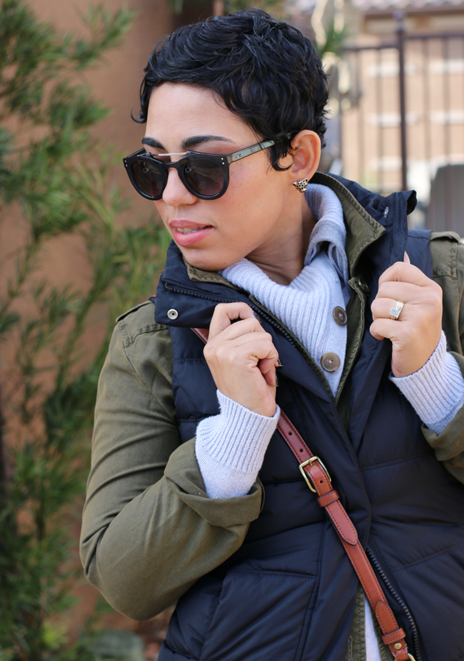 Six Tricks To Layering + OOTD Puffer Vest & Coated Jeans |Fashion ...