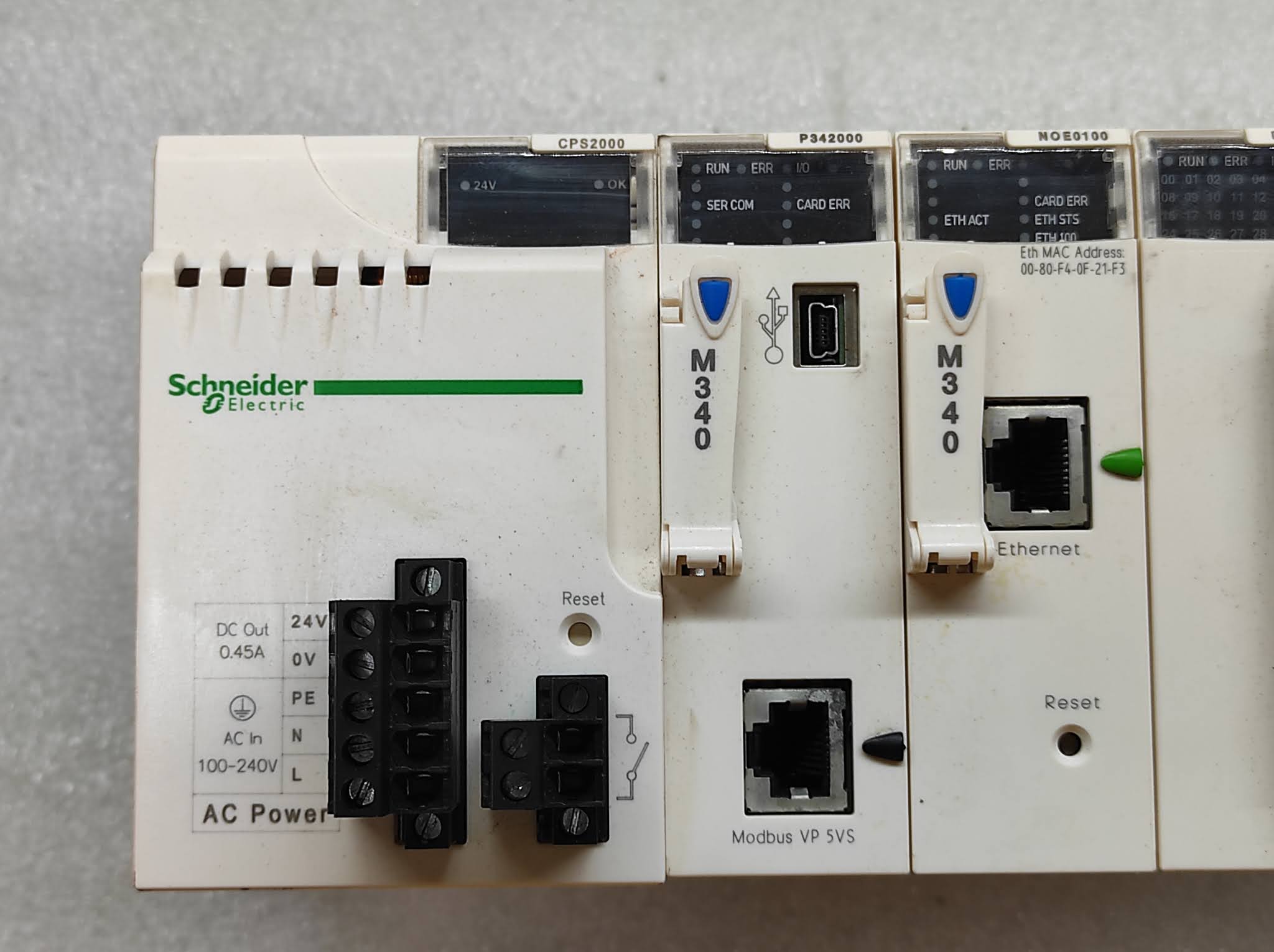 SCHNEIDER ELECTRIC CPS2000 P342000 NOE0100 DDI3202K DDO3202K AMI0810 ...