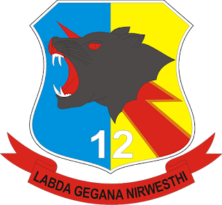 Logo Skadron Udara 12 Lanud Roesmin Nurjadin Pekanbaru | Caretet