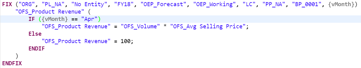 Business Rule - Comparing run time prompts in calculation manager rules