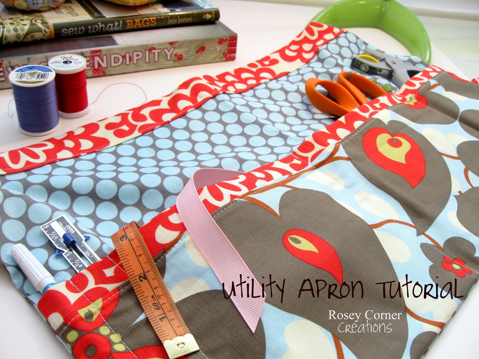 Rosey Corner Creations: Utility Apron Tutorial PDF