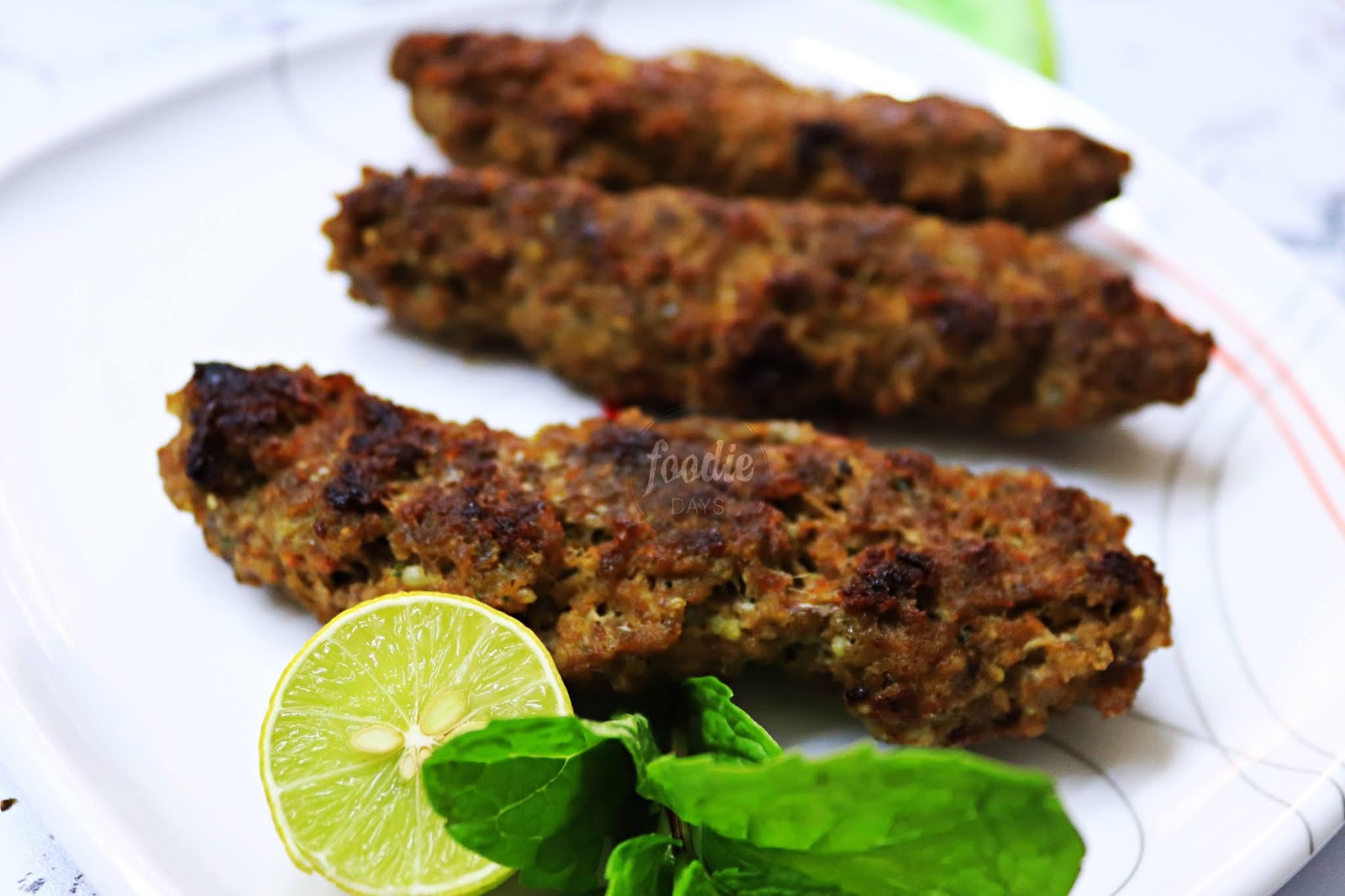 Beef seekh kabab | Beef Kabab with & without oven