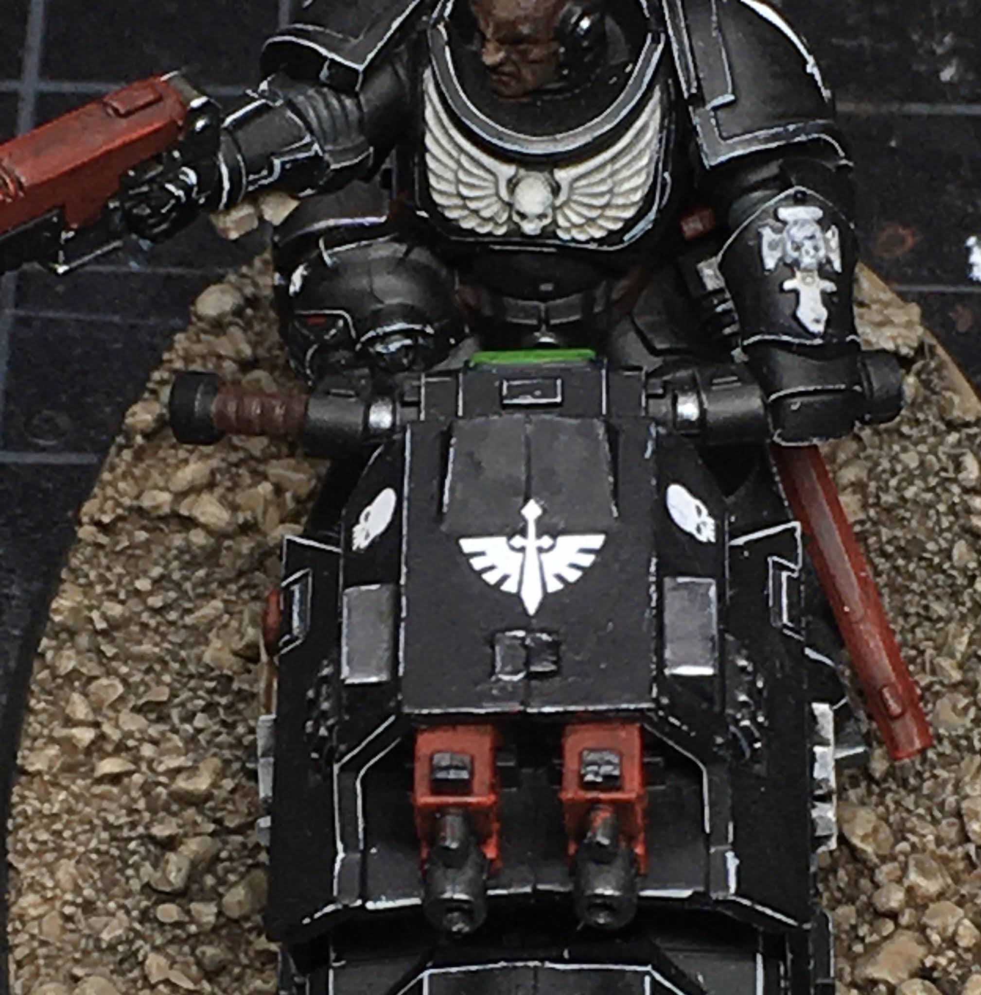 262nd Death Korps of Krieg: Dark Angels Ravenwing Outriders - Part 3