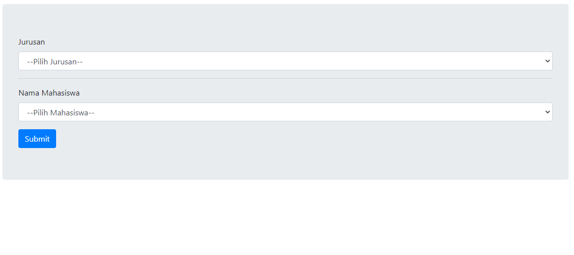 Cara Mudah Membuat Dropdown Select Auto Submit saat Berganti Pilihan ...