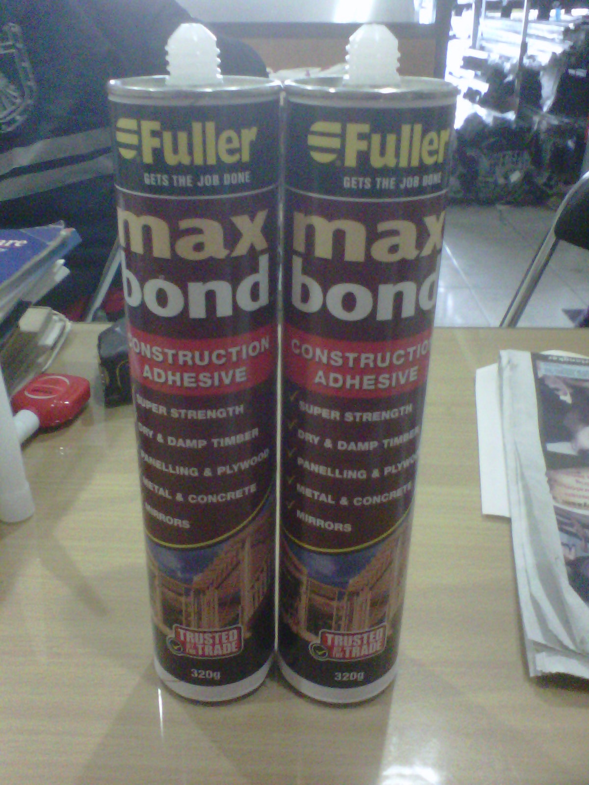 JONZEN AKSESORIS: LEM MAXBOND ( CONTRUCTION ADHESIVE )