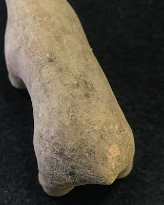 earthenware pig, Early Neolithic period, Xinglongwa Culture, 陶豬, 9.5 cm ...
