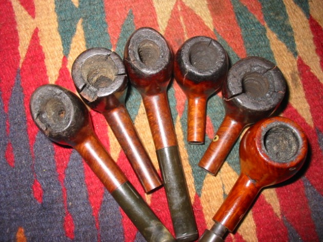 Breaking In A Smoking Pipe