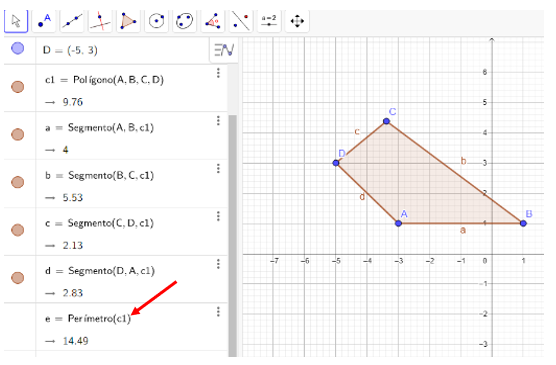 Aprendizaje de las matemáticas con el uso de las TIC: Applet en GeoGebra (Área y perímetro) José ...
