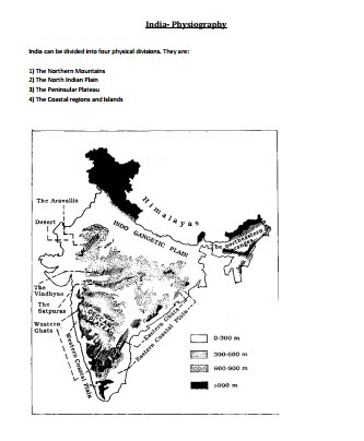Vision IAS Indian Geography Printed Notes PDF - VISION