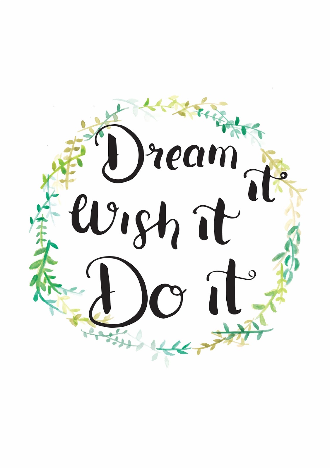 Free printable positive quotes art