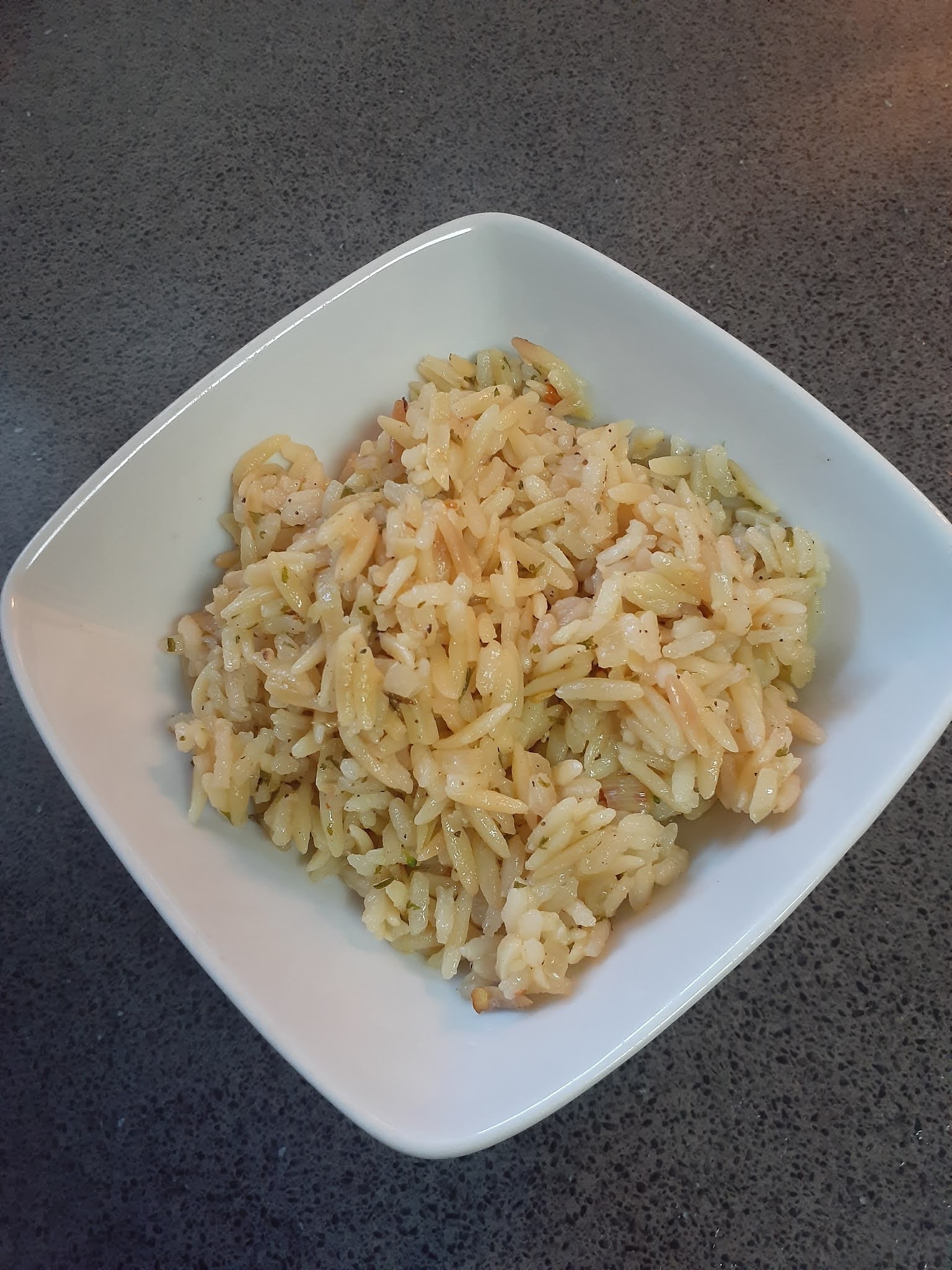E.Marie.Cooks: Fluffy Rice Pilaf (my version of rice a roni)
