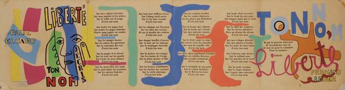 CestFranc: Liberté, Paul Éluard